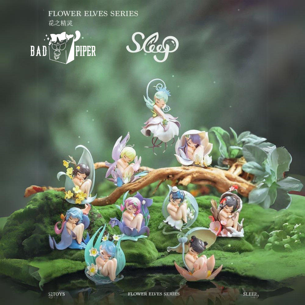52Toys | Sleep Elves Flower Series Blind Box – Bad Piper