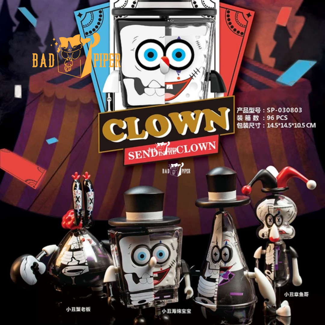 Sponge Bob Clown Send In the clown Blind Box – Bad Piper