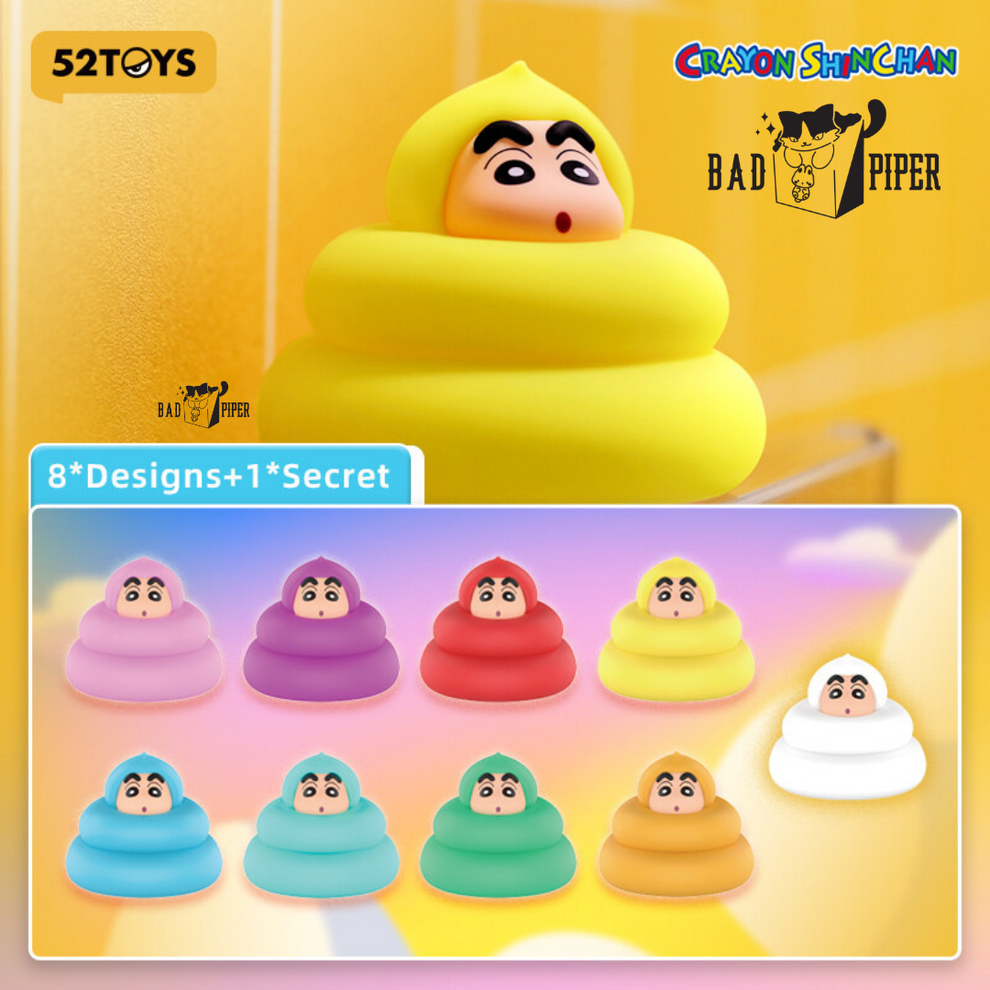 52Toys | Crayon Shin Chan Poop Light Blind Box – Bad Piper