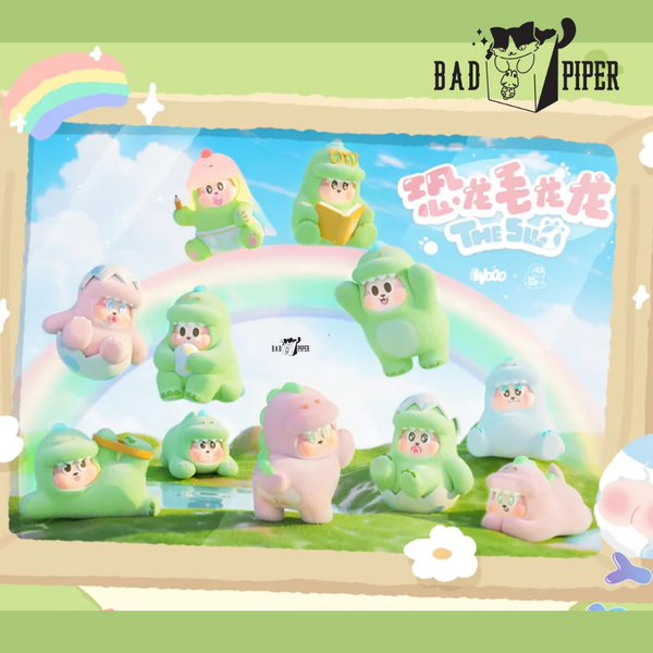 Hidden Wooo | THE SLLO Fluffy Dinosaur Series Blind Box – Bad Piper